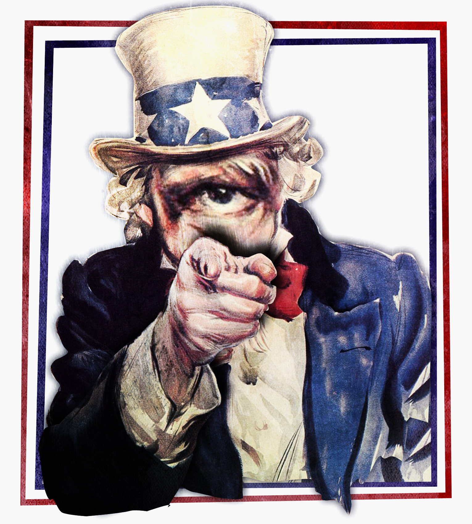 Uncle Sam Empty Pockets