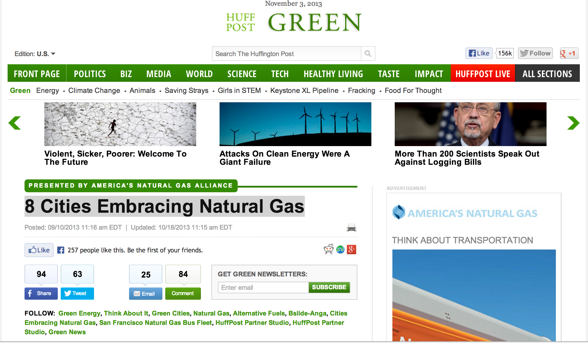 MSNBC "Leans Forward" Into Running "Native Ads" Promoting Fracking ...