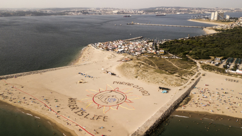 “Aerial Art Action” Demands End to Planned Oil Drilling in Portugal ...