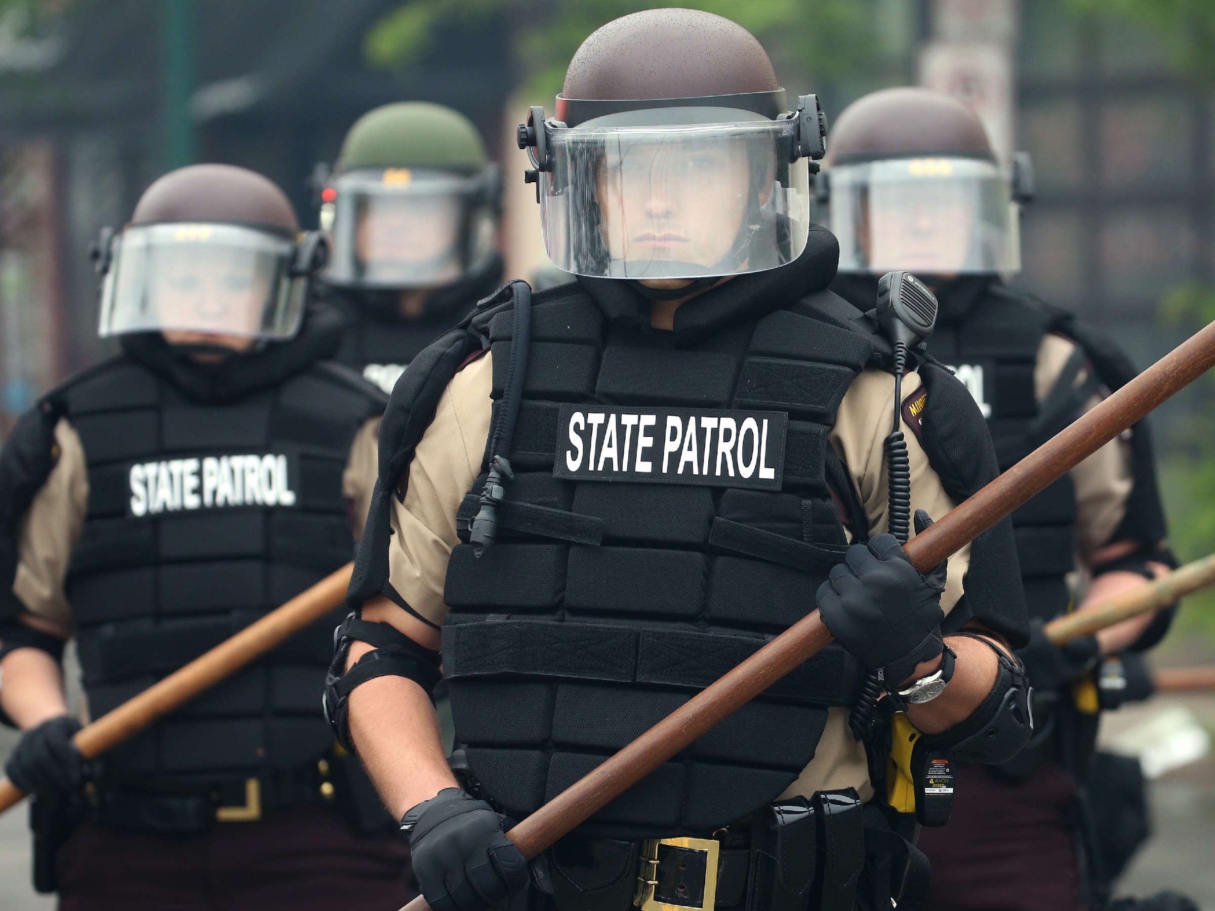 Police Violence Protesters Were Hit With More Police Violence in US ...