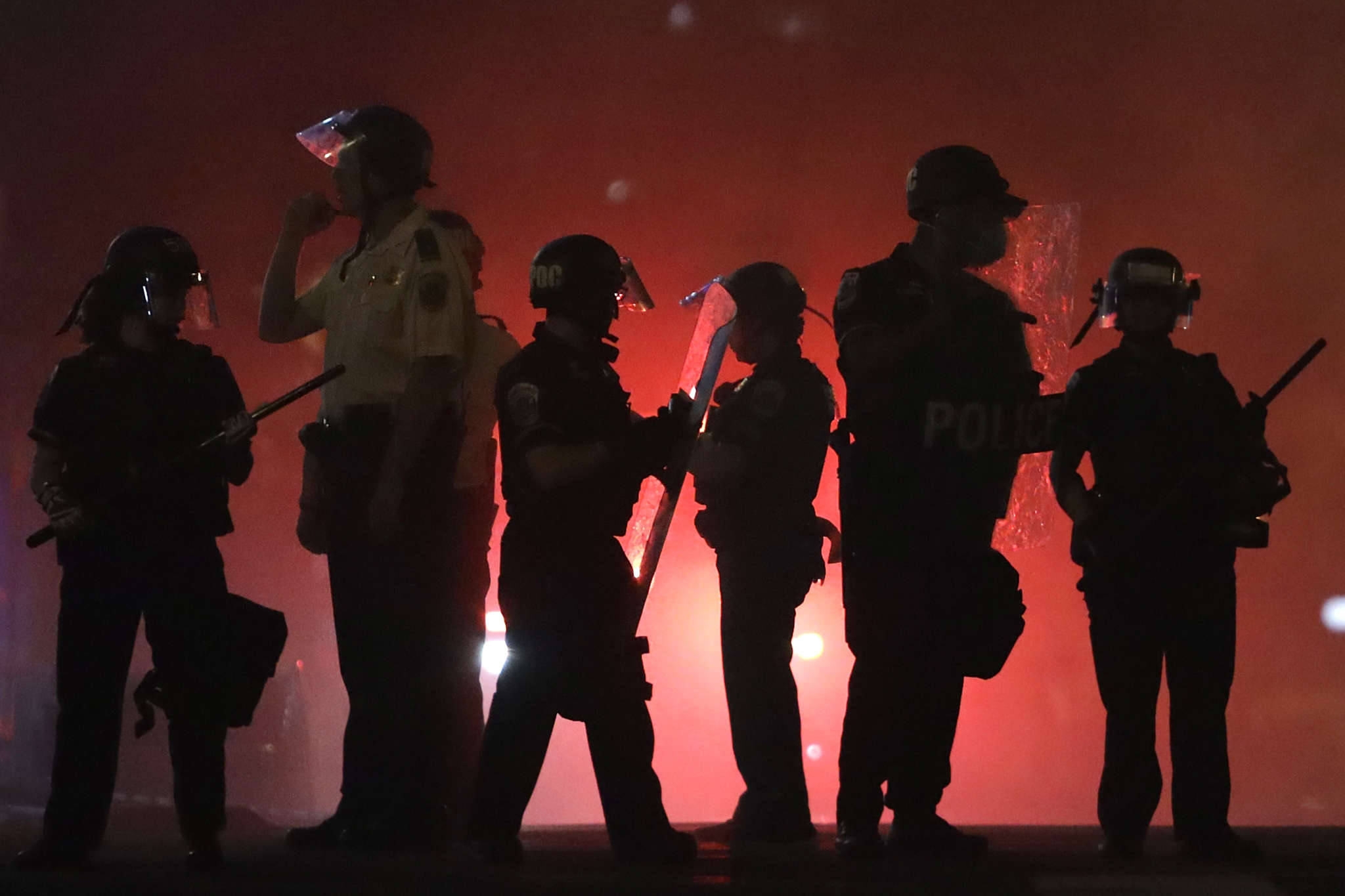 Police Violence Protesters Were Hit With More Police Violence in US ...
