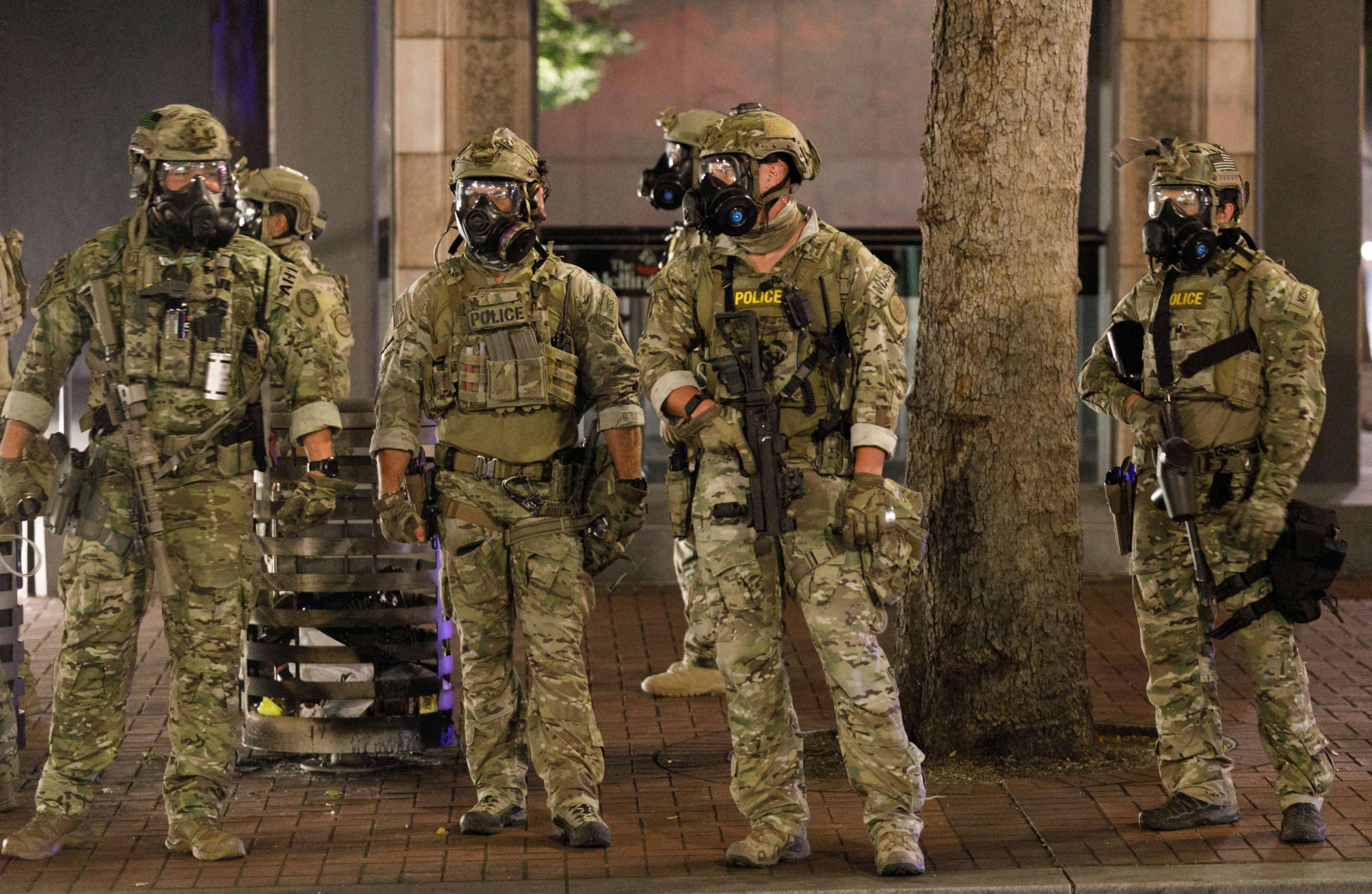 Secret Federal Police Deployed by Trump Snatch Protesters Off Portland ...