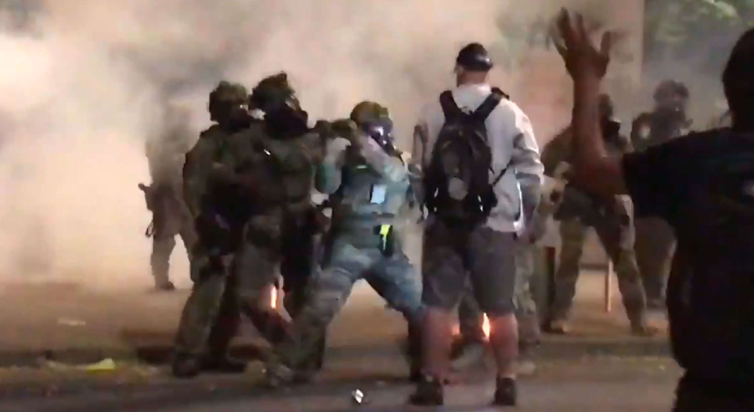 Navy Veteran Speaks Out After Being Attacked by Secret Police in ...