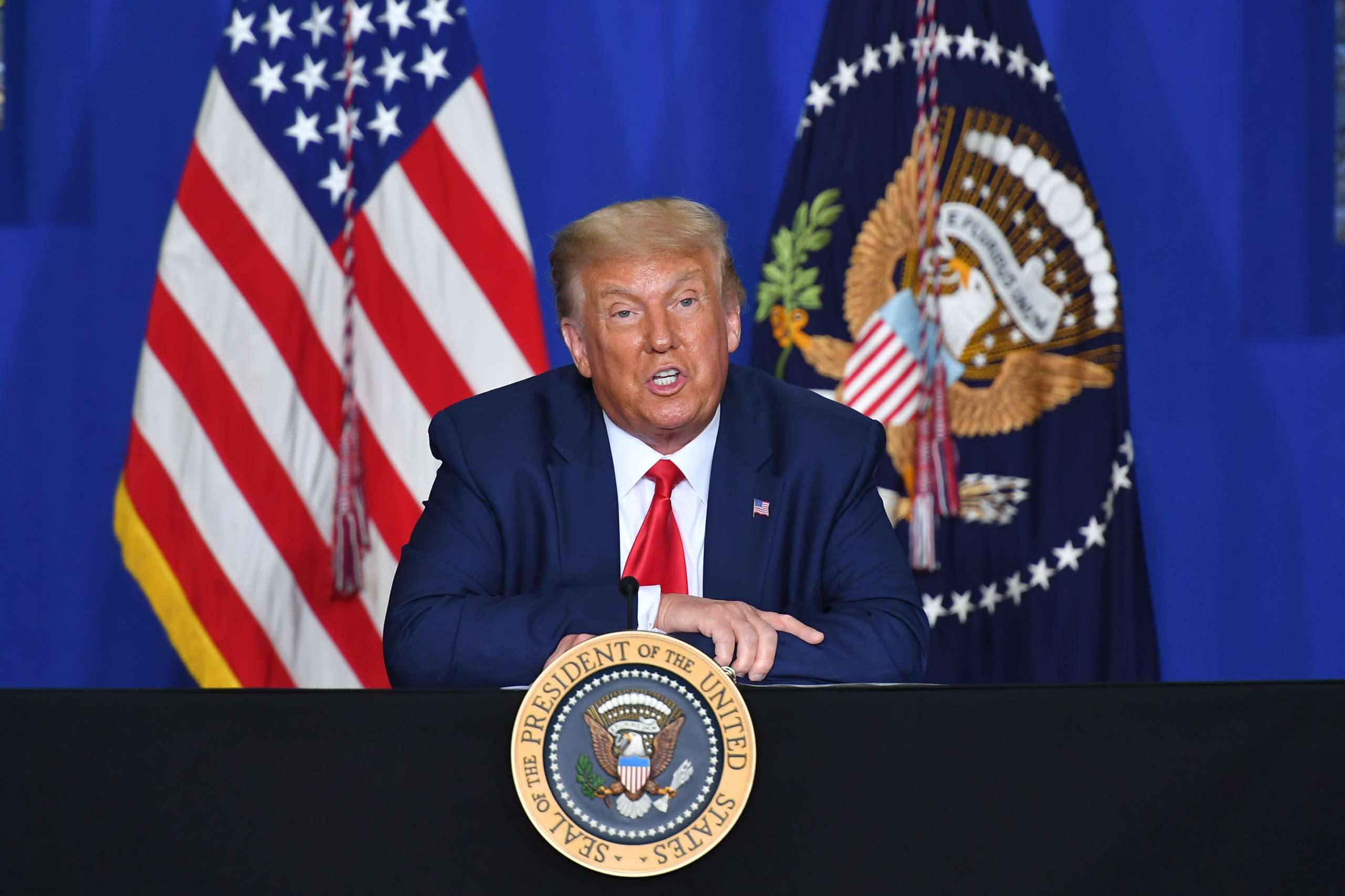 Trump Is Placing Letters in Food Aid Boxes to Boost His Reelection ...