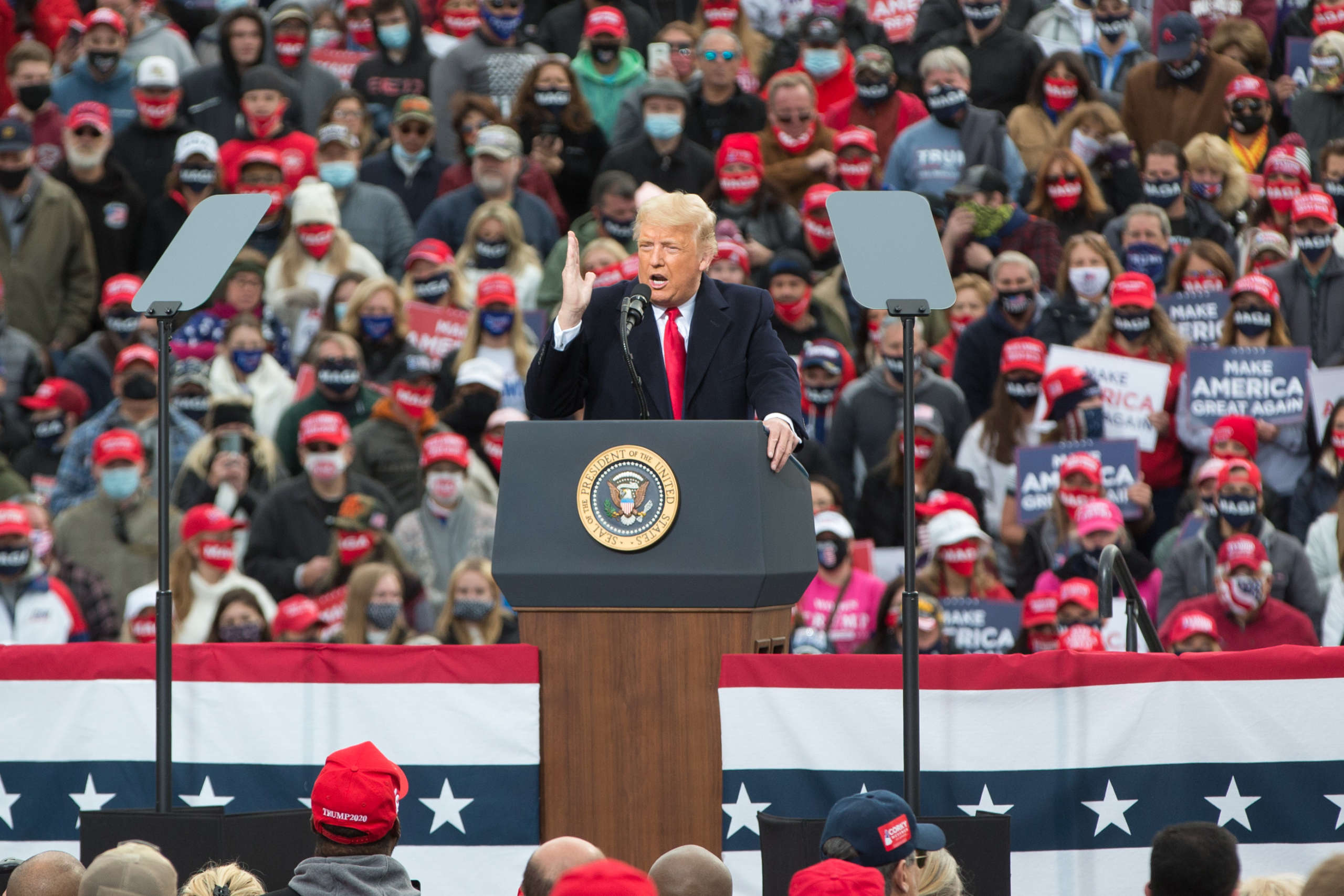 Trump Aims to Convince Supporters That a Loss Means Election Is “Rigged ...