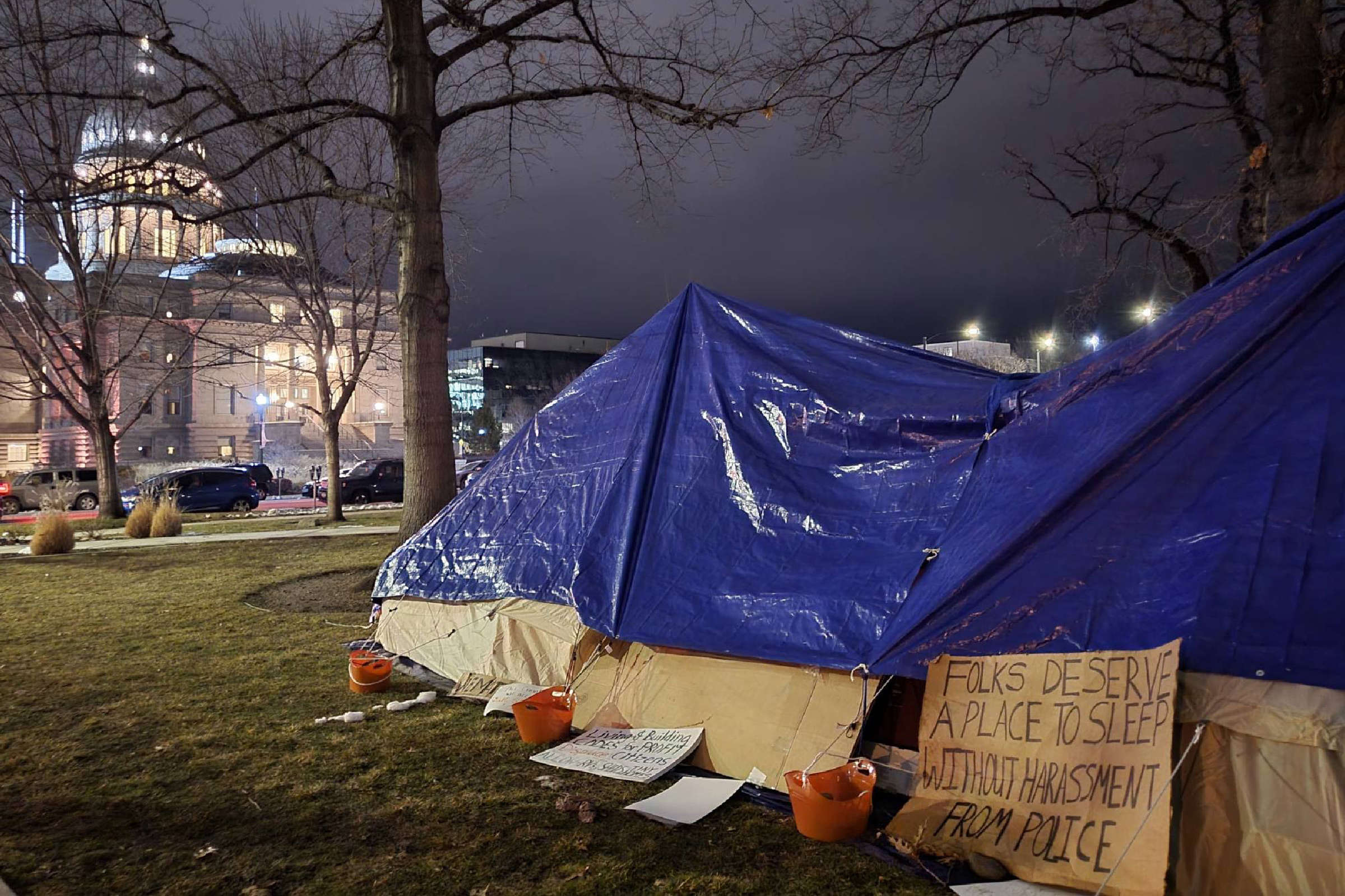 Occupy-Style Protest in Boise Highlights Brutal Conditions Faced by the ...