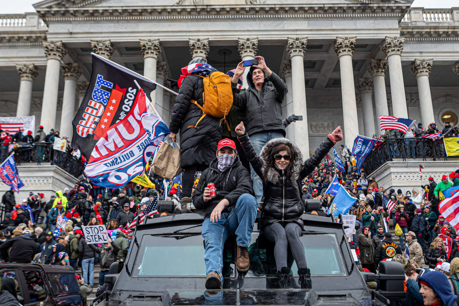 Majority of Americans Say MAGA Movement Is a Threat to Democracy, Poll ...