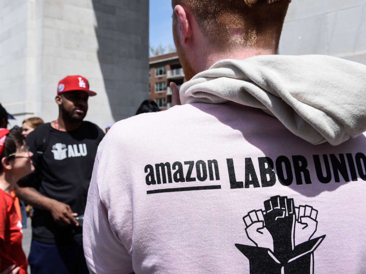 New York Signs Law Co-Written by Amazon Labor Union to Protect ...