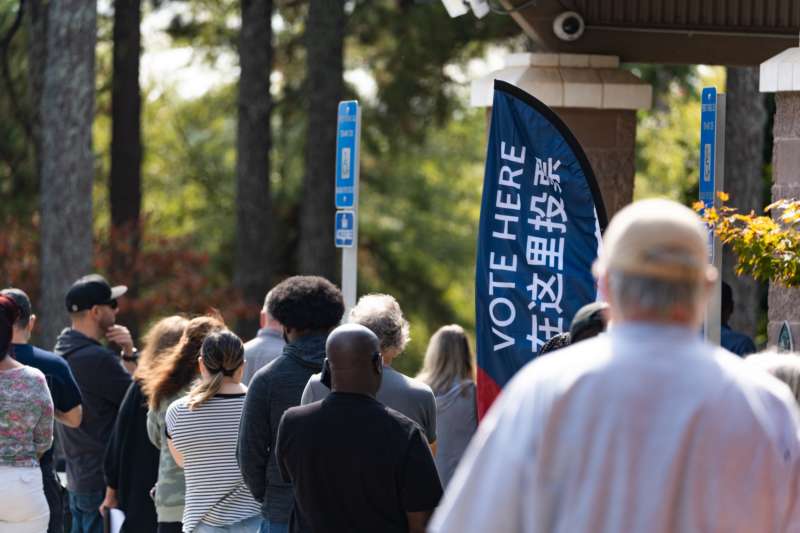 The First 2 Days of Early Voting in Georgia Midterms Have Been Record ...