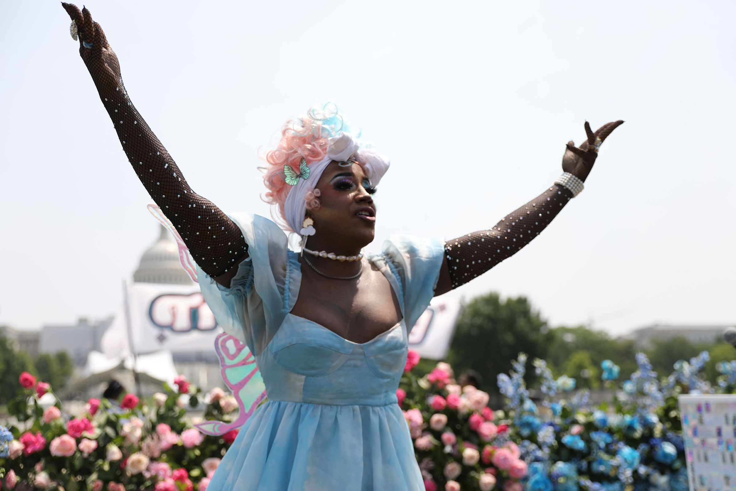Trans Youth Held a Prom Outside the US Capitol. It Sparkled With Joy ...