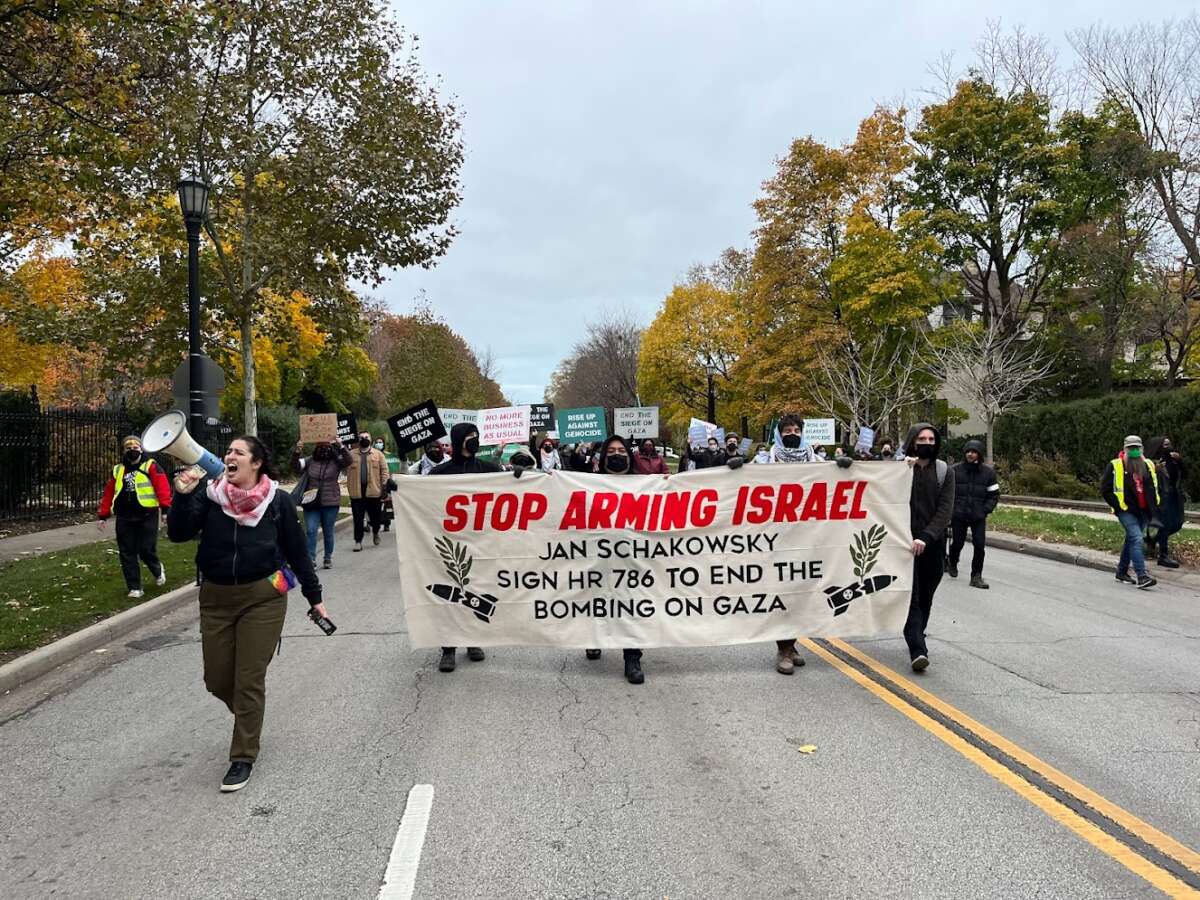Protesters Block Traffic in Front of Congress Member’s Home, Demanding ...