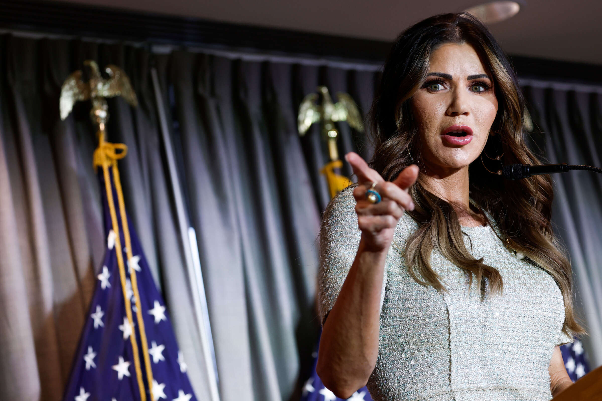 Kristi Noem Warns of “War” If Biden Federalizes National Guard in TX ...