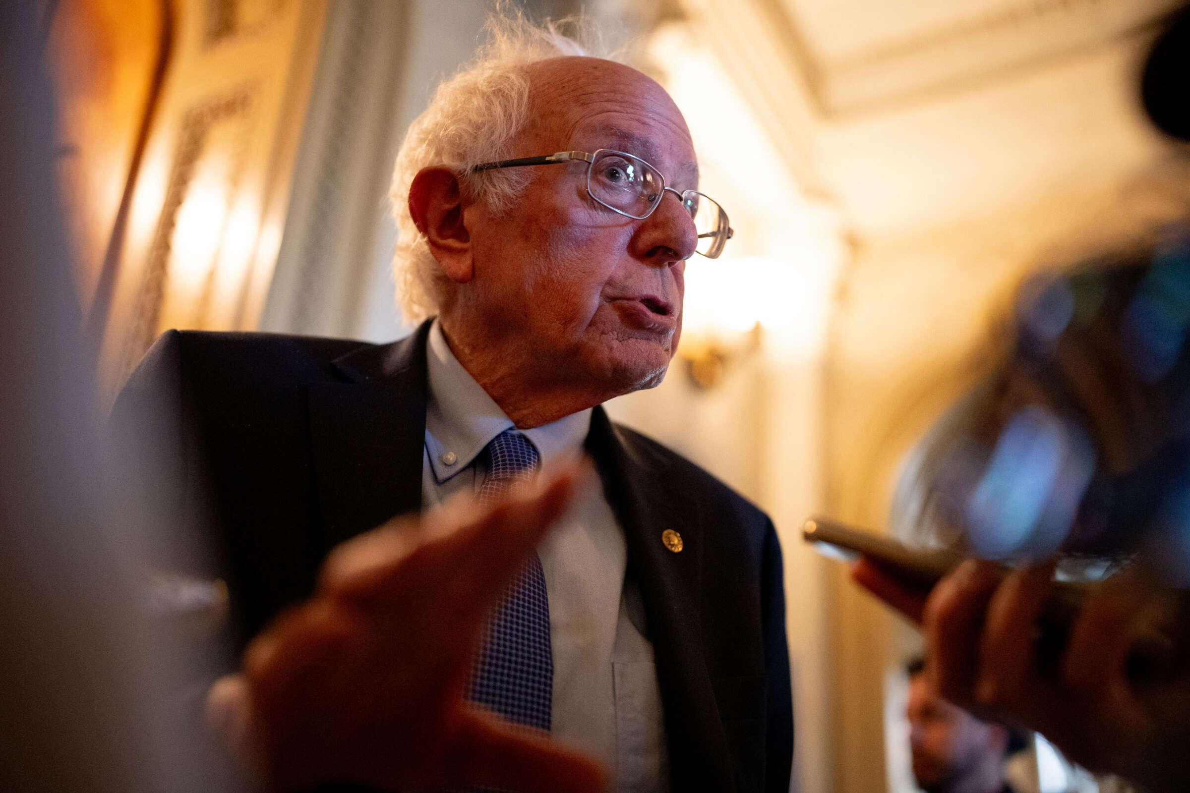 Sanders Sharply Rebukes Netanyahu’s Claim That Campus Protests Are ...