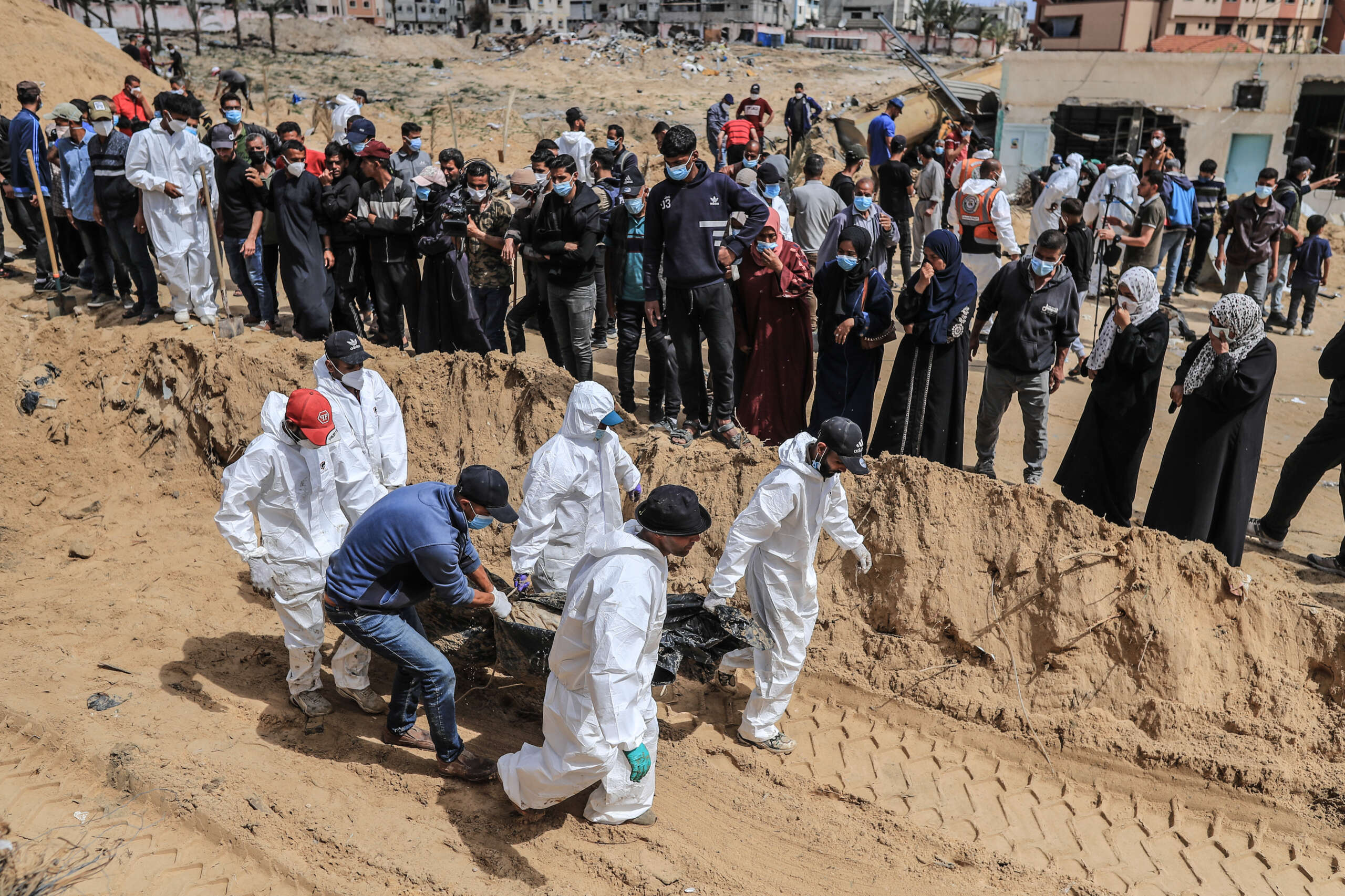 Hundreds of Bodies Discovered in Mass Grave in Gaza’s Nasser Hospital ...