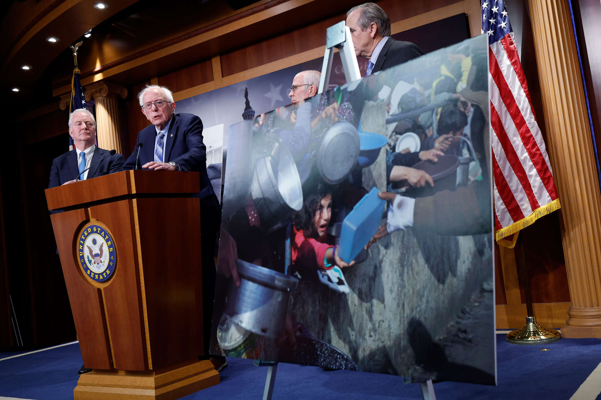Bernie Sanders’s Vote on Gaza Genocide Forces Senators to Go on the ...