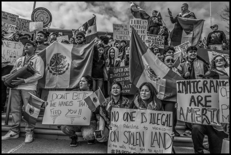 Mexican Communities in US Rise in Protest Against Trump’s Deportation ...