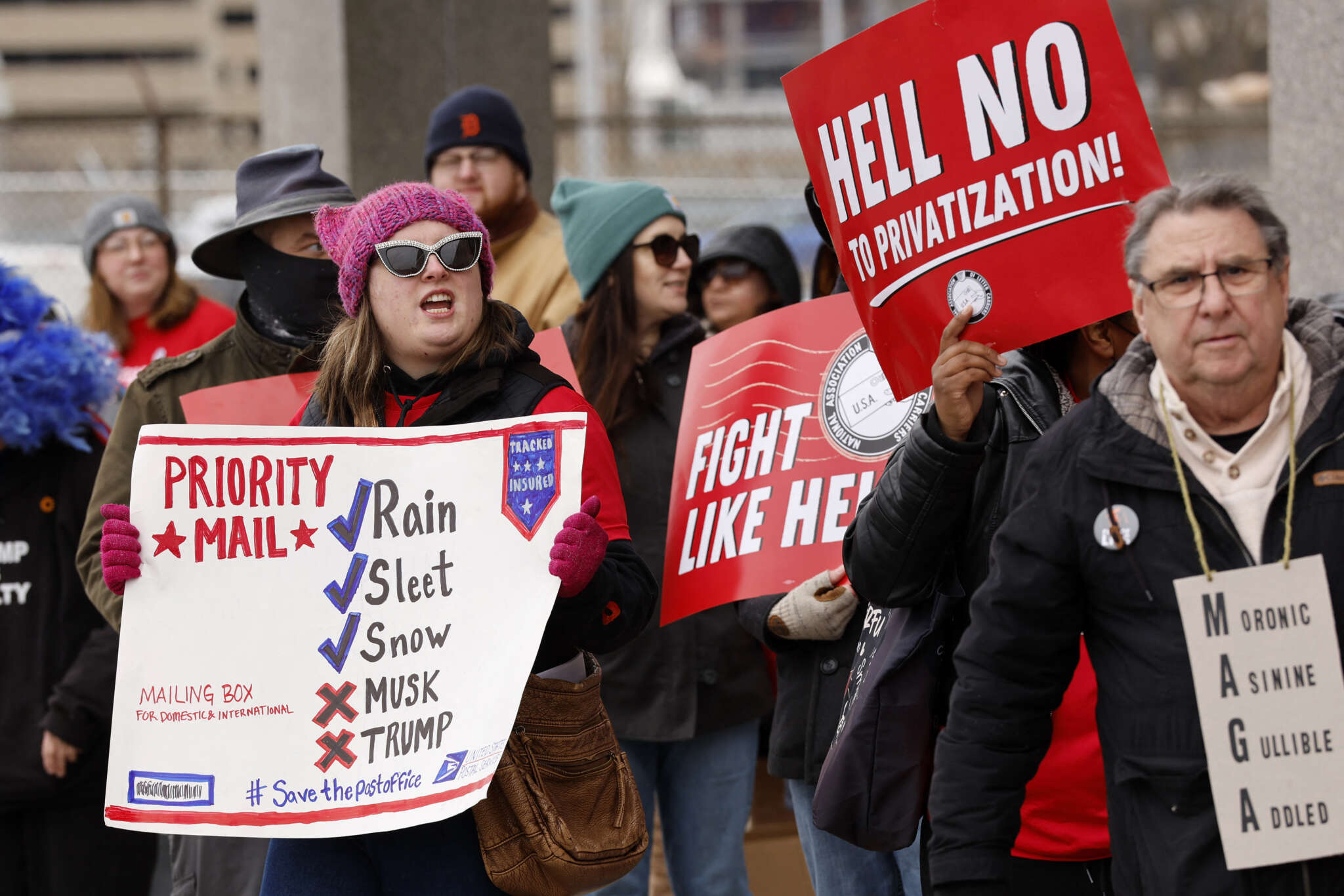 Postal Workers Defend USPS Against DOGE Attack | Truthout