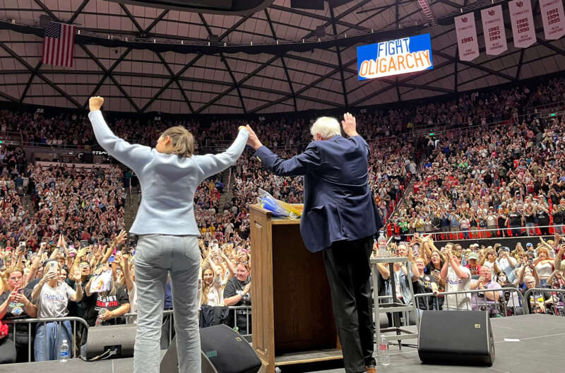 Over 20K Flock to Sanders-AOC “Fight Oligarchy” Rally in Red State Utah ...