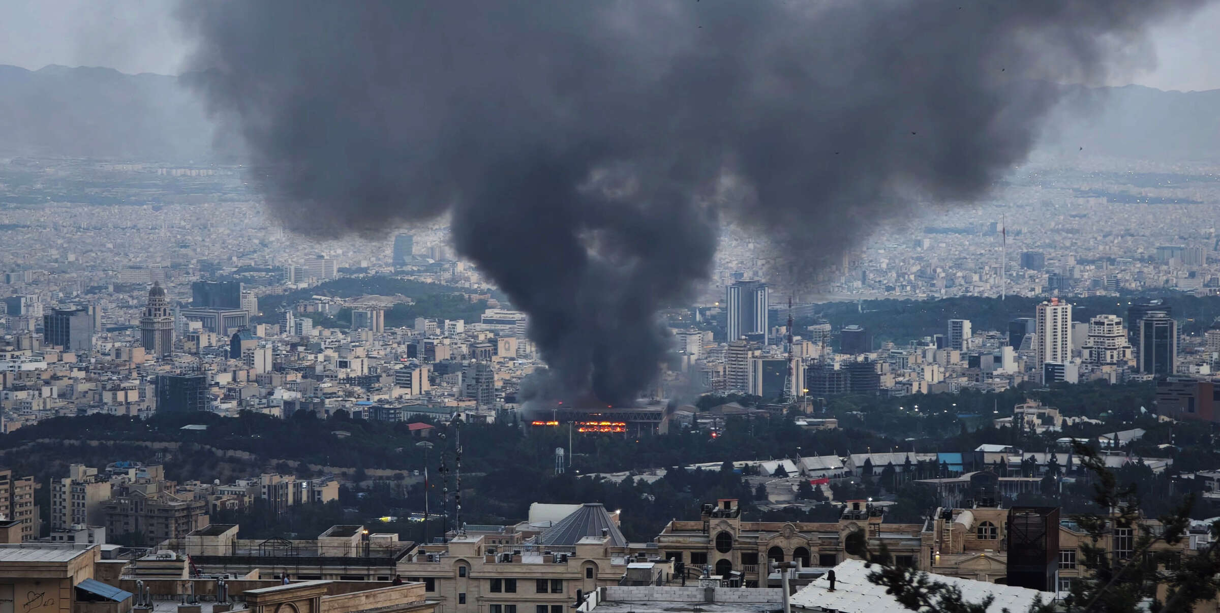 Israel Bombs Iranian State TV, Devastating Building During Live ...