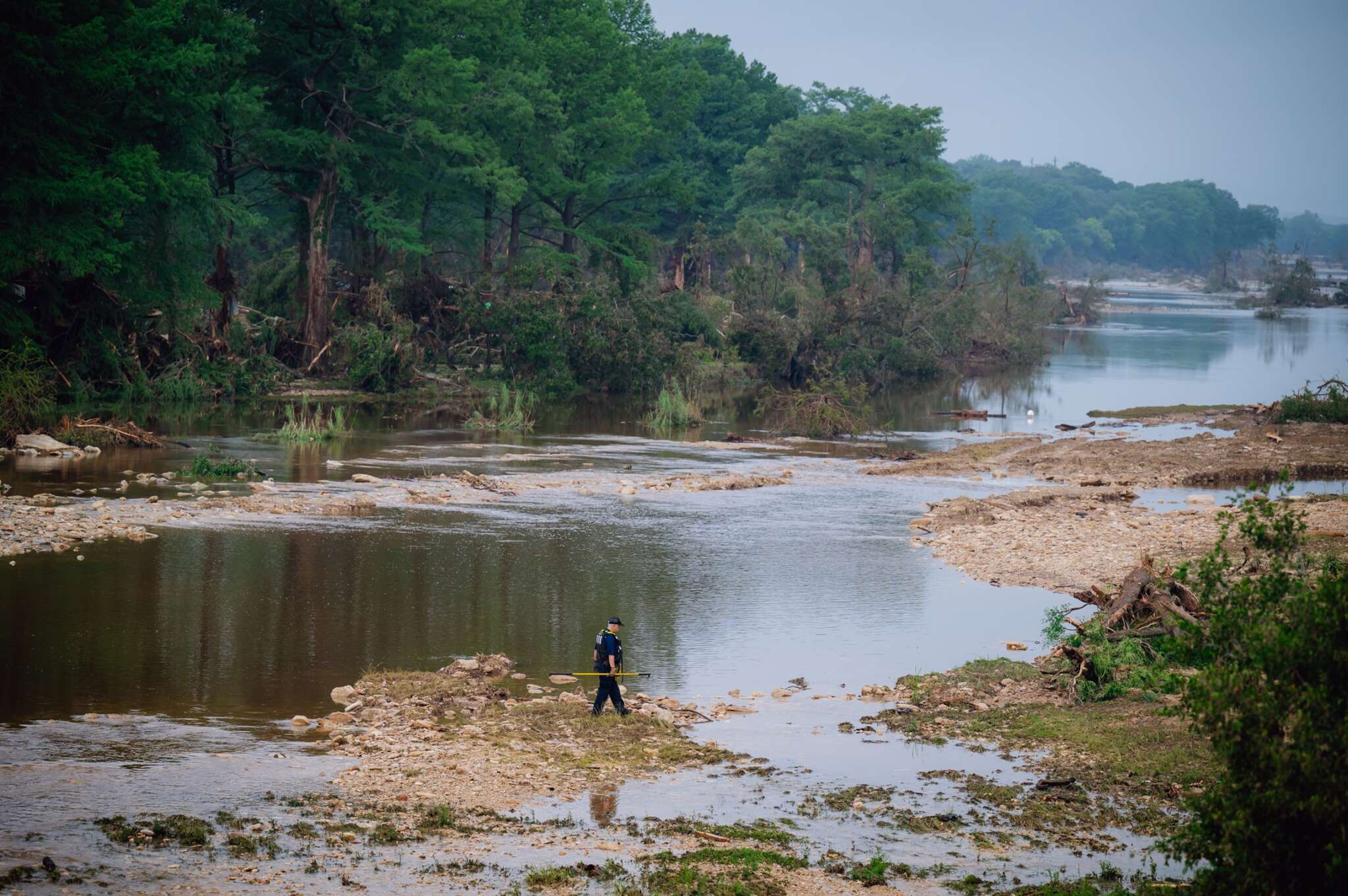 Trump Dodges Questions on Texas Floods, National Weather Service Cuts ...