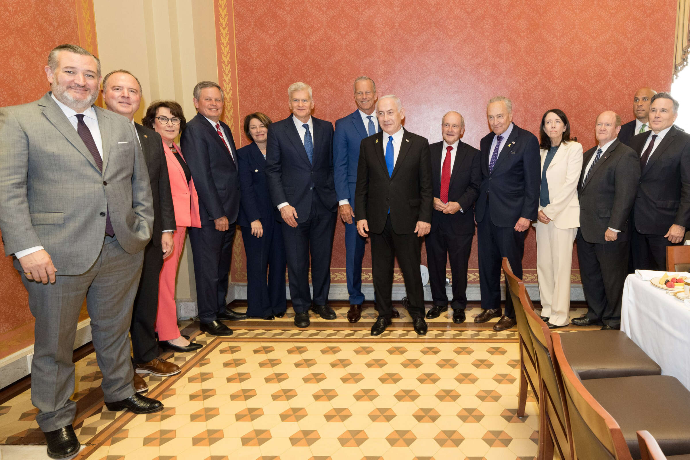 Bipartisan Group of Senators Meets With Netanyahu Despite ICC Arrest ...