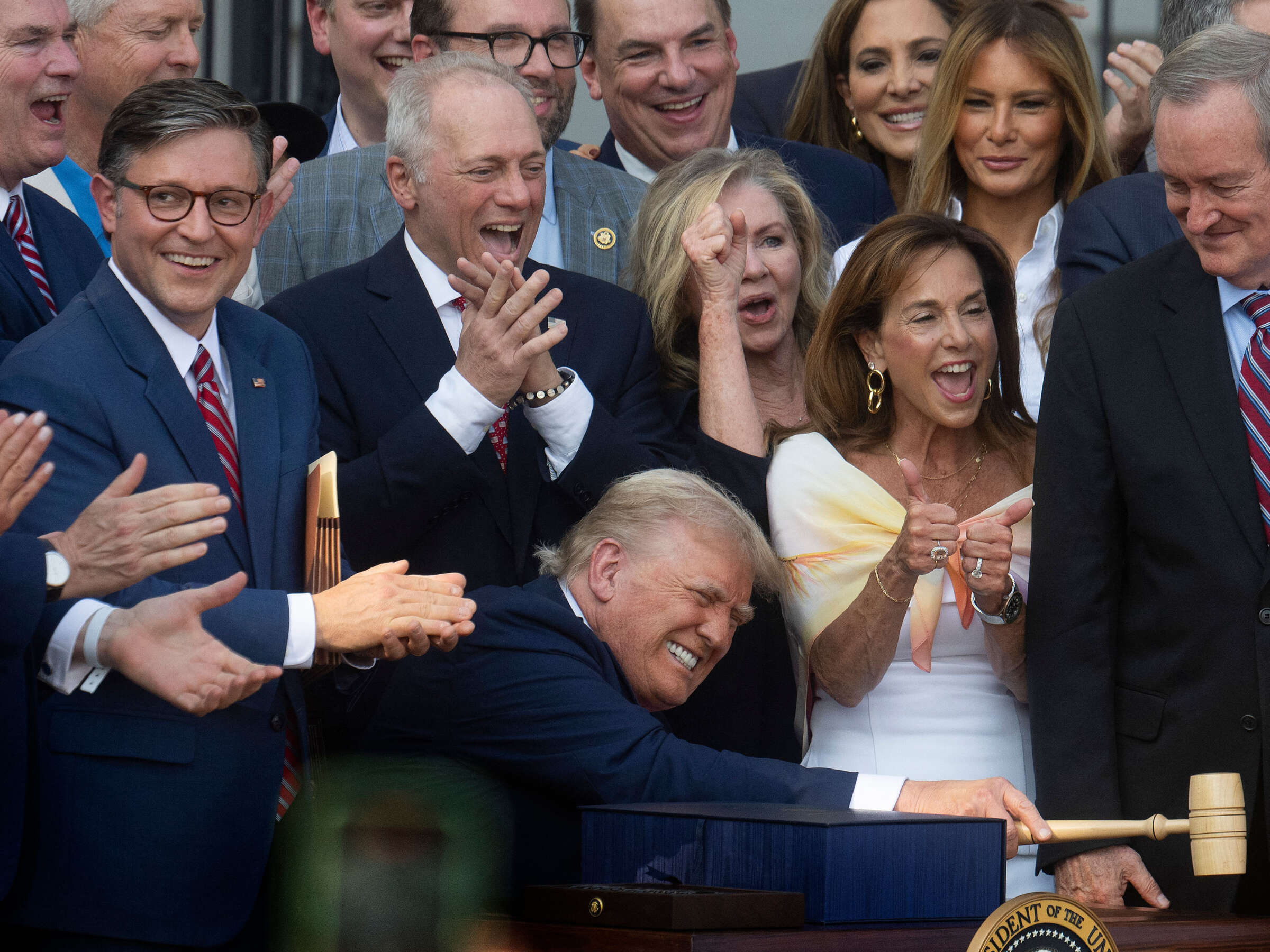 Trump Posts Racist AI-Generated Video Ahead of Looming Government ...