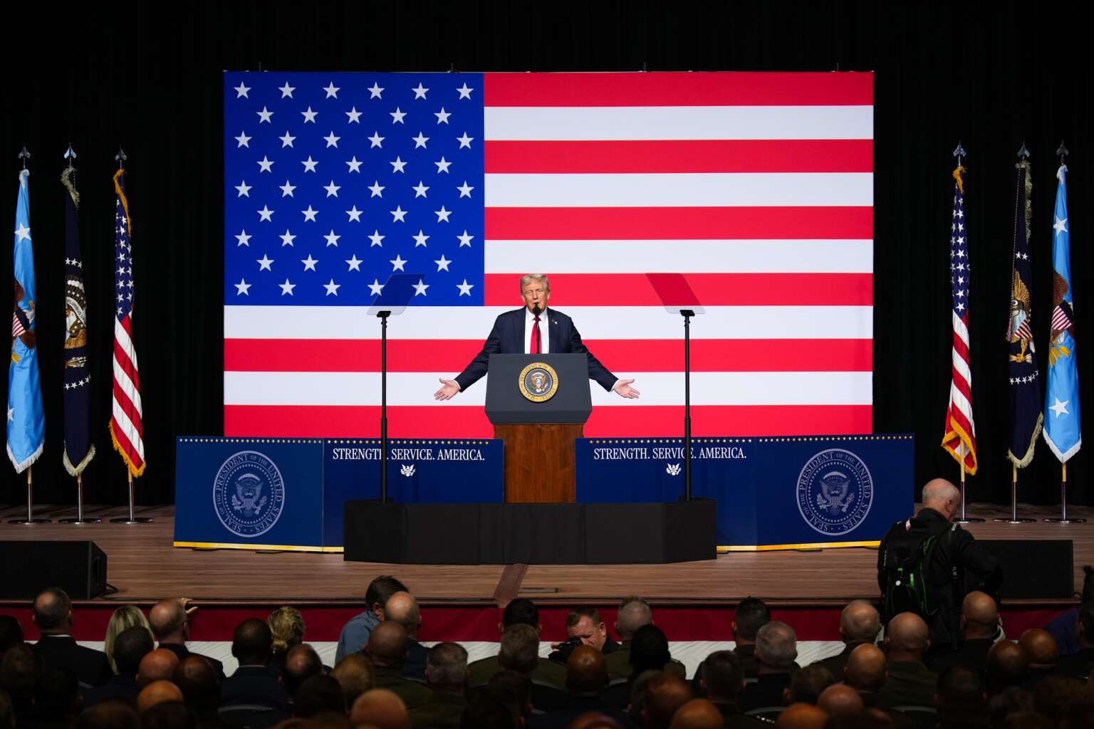 Trump Hints at Using Military to Quell Domestic Dissent and “Enemy From ...