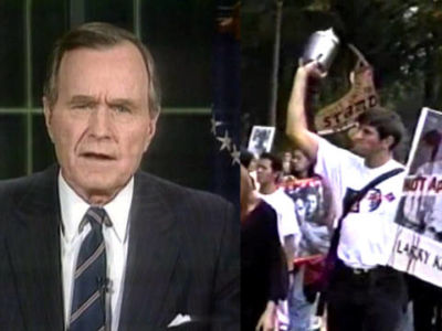 George H.W. Bush Empowered Atrocity Abroad and Fascists at Home