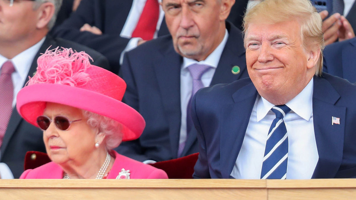 Trump’s Meetup With the Royals Reminds Us He Wants to Be a King