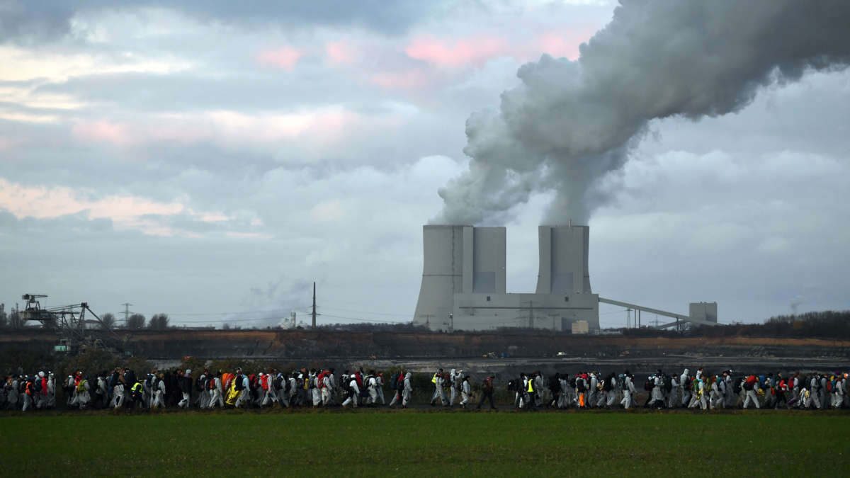 Thousands Stage Protest at German Coal Mines for Bolder Climate Policy