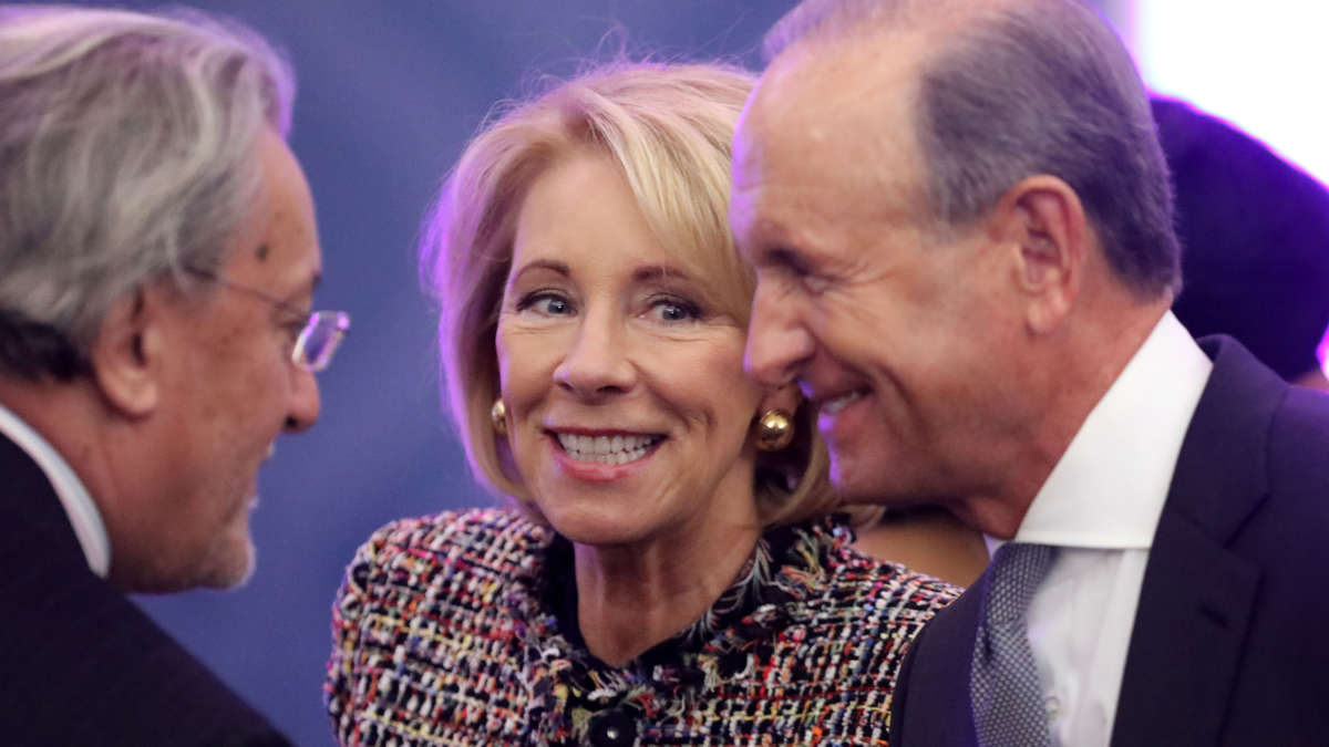 Betsy DeVos's Family Foundation Funnels Money to Her Right-Wing Supporters