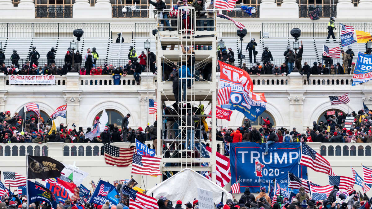 Trump Supporters Blame Antifa, Not the President, for Capitol Chaos ...