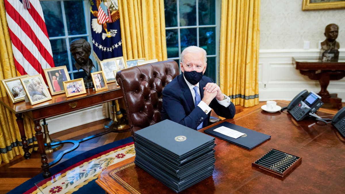 Biden's First Day Was a Good Sign -- Let's Keep Up the Pressure