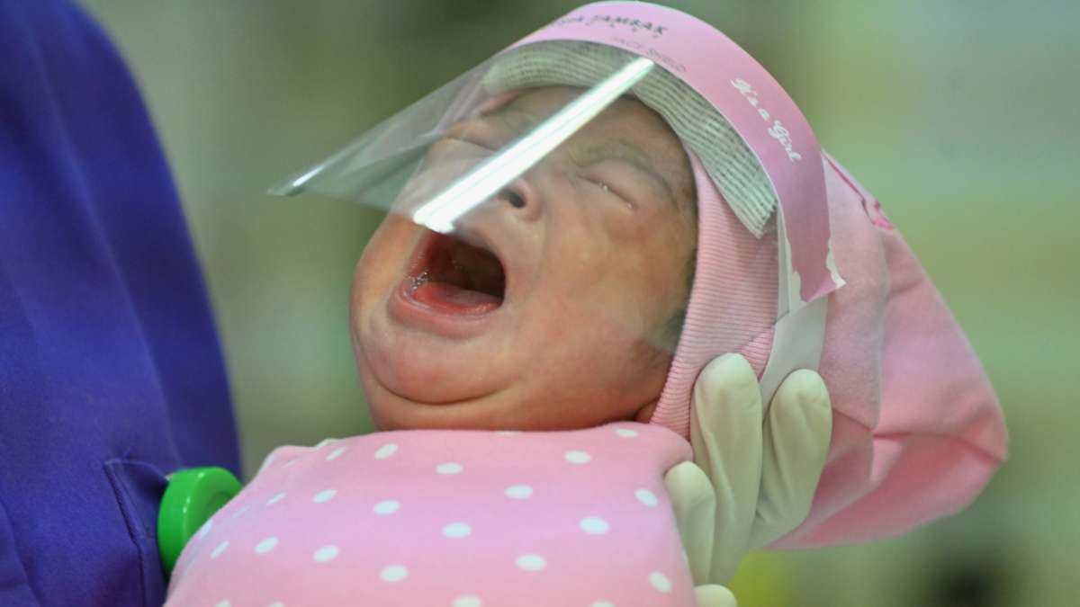 Born Into a Pandemic -- Coronavirus Complicates Births for Moms and Babies