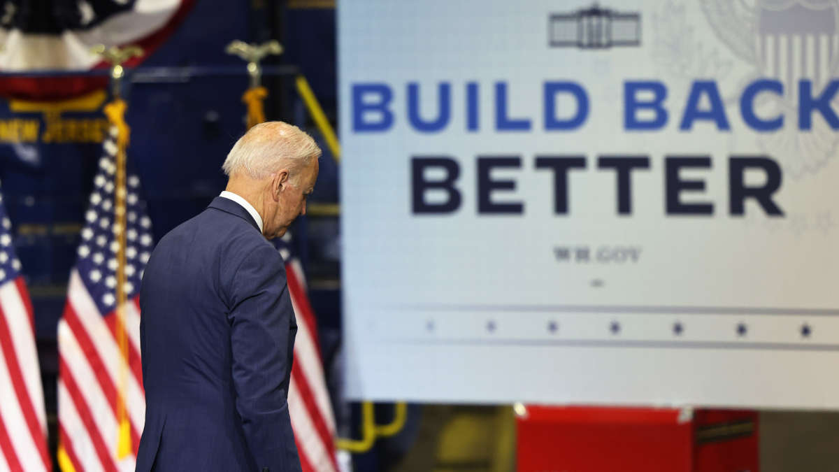 The Centerpiece of the Build Back Better Climate Plan Has Been Stripped Out