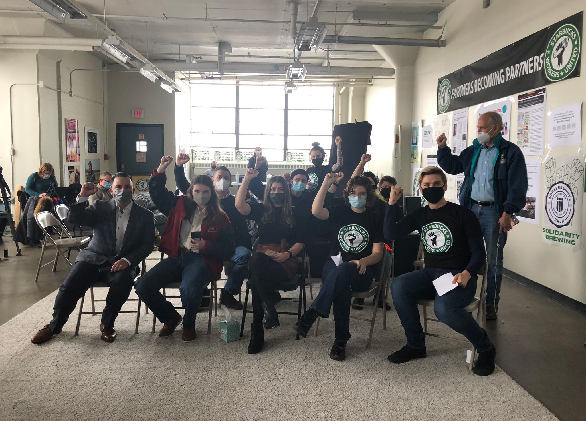 Buffalo Workers Overwhelmingly Vote to Form First-Ever Starbucks Union